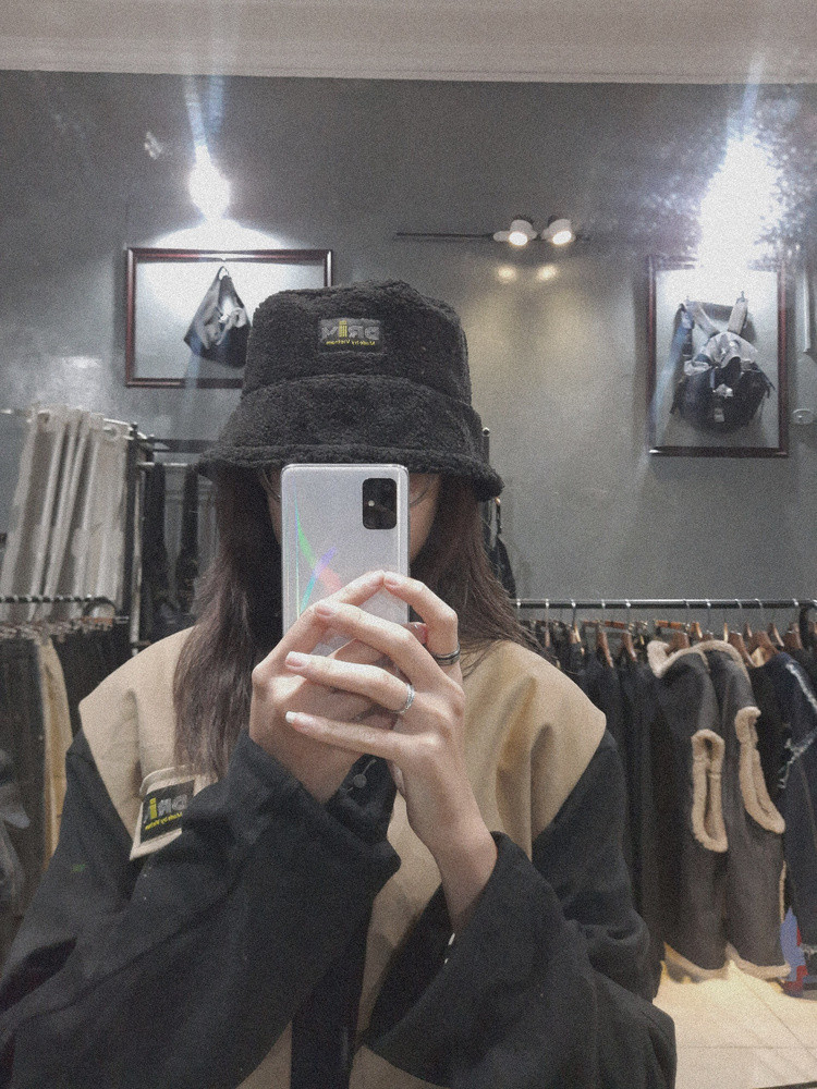 LÔNG BÔNG Bucket Hat