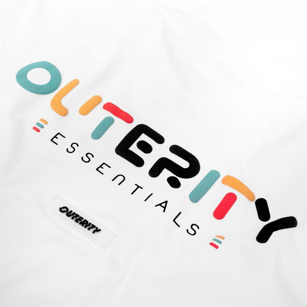 Áo Thun Outerity Rainbow Trắng/ Ver2.0 - ORP142W