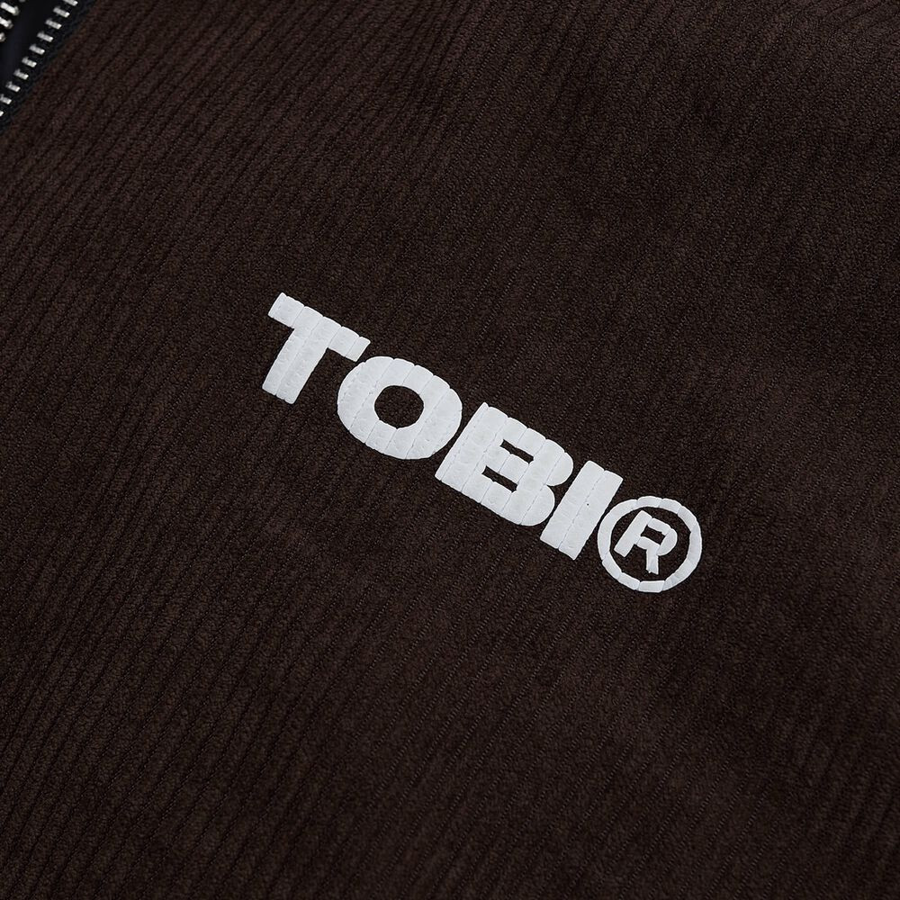 Áo Khoác Dây Kéo Nhung TOBI