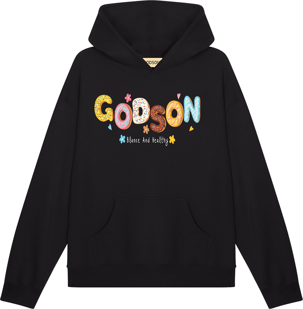 Godson Donut Hoodie ( Đen )