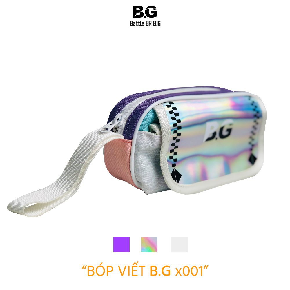Bóp BG X001 Hologram_mediumpurple