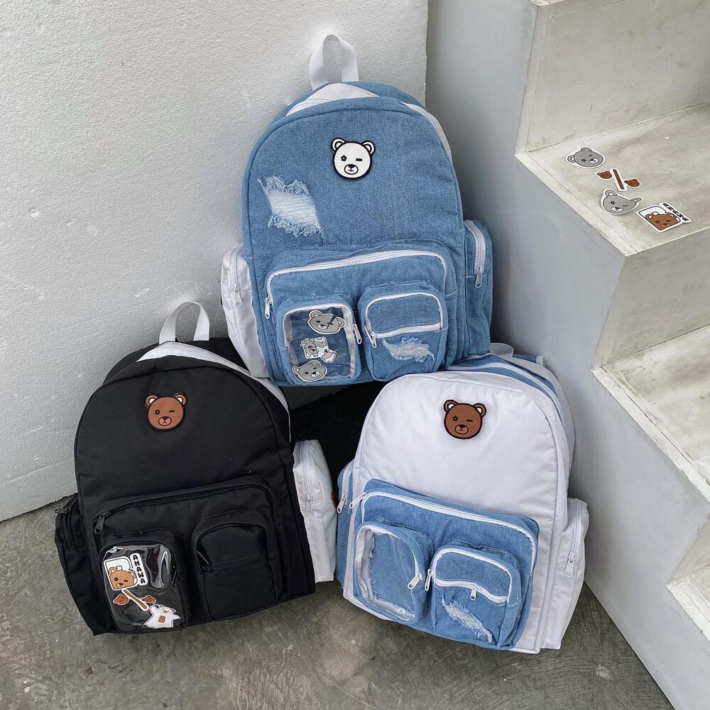 Not Your Bear Backpack (Tặng Kèm Túi Tote + Sticker