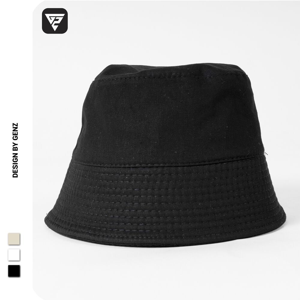 GENZ Nón Bucket Nón Bucket Vành Cụp GENZ Trơn Nhiều Màu Phong Cách ...