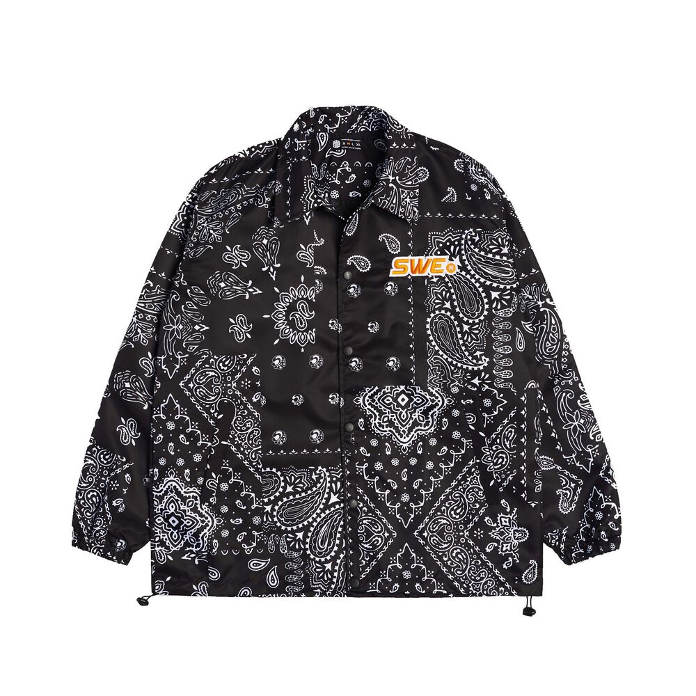 BANDANA JACKET - BLACK