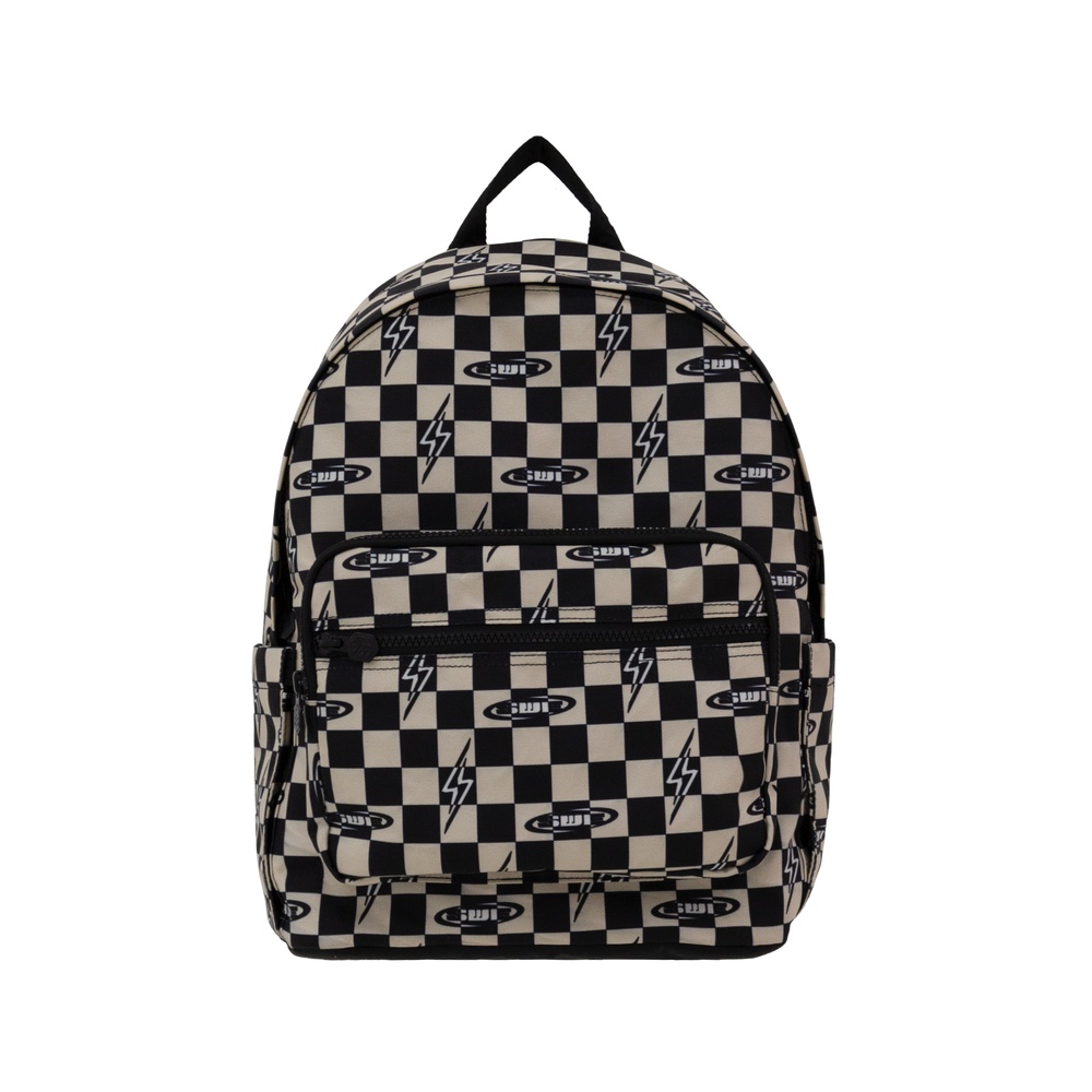CHECKERED BACKPACK