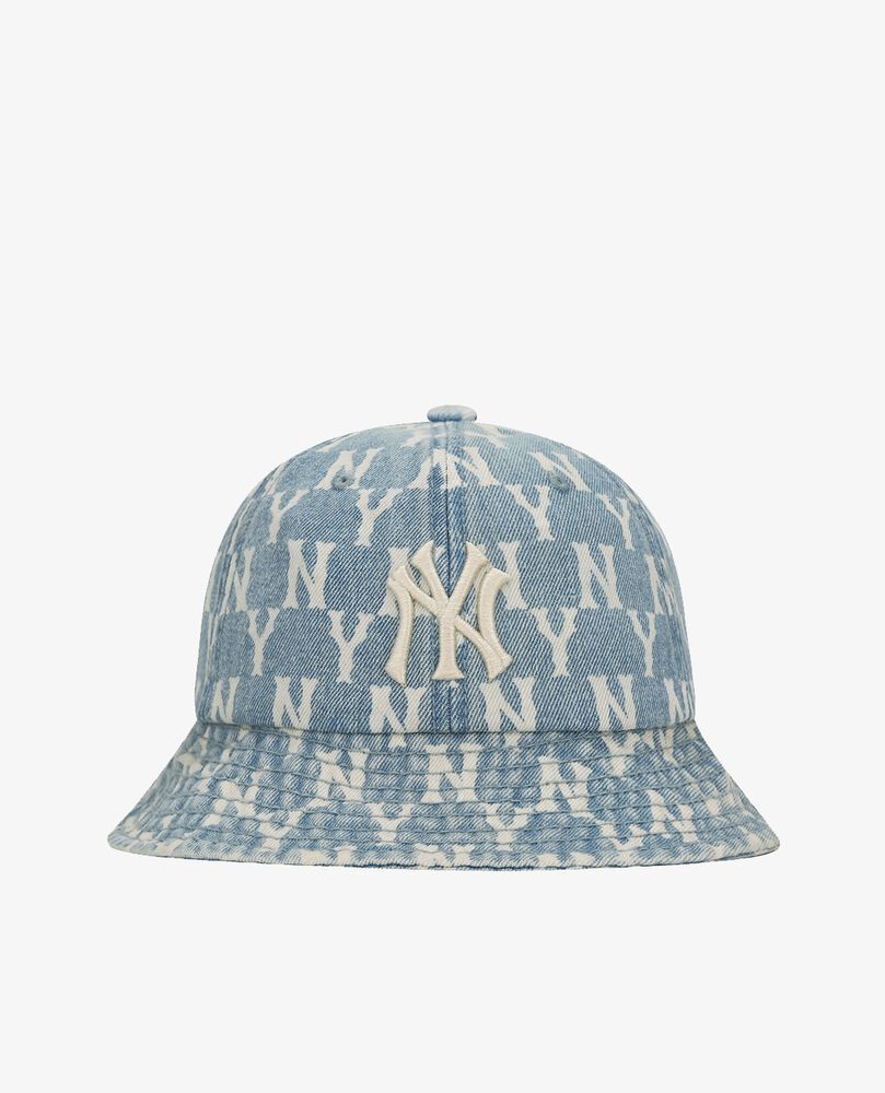 MLB - Nón Bucket Thời Trang Monogram Denim Dome MLB - Nón Bucket Thời Trang Monogram Denim Dome