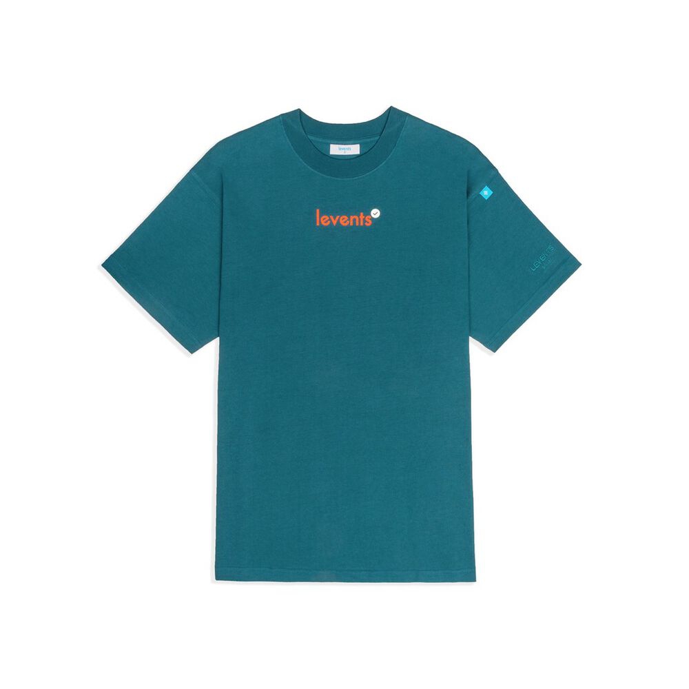 Áo Thun LEVENTS Popular Logo Tee/ Dark Teal