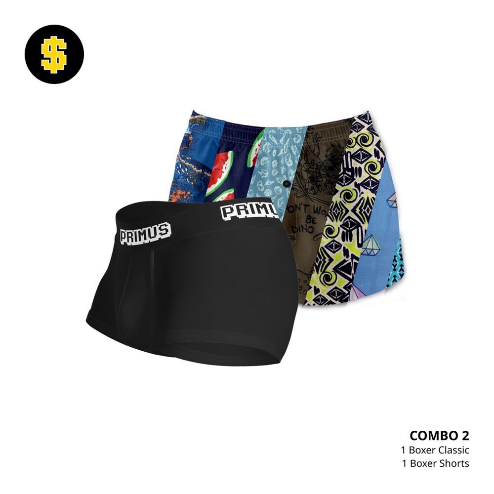 Quần Lót Nam Boxer Hộp 2 (Sip đùi) Và Boxer Shorts (quần đùi) Primus ...