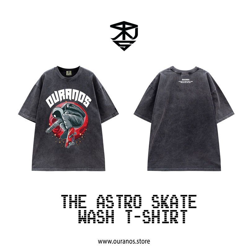 Áo Ouranos The Skate Astro Wash