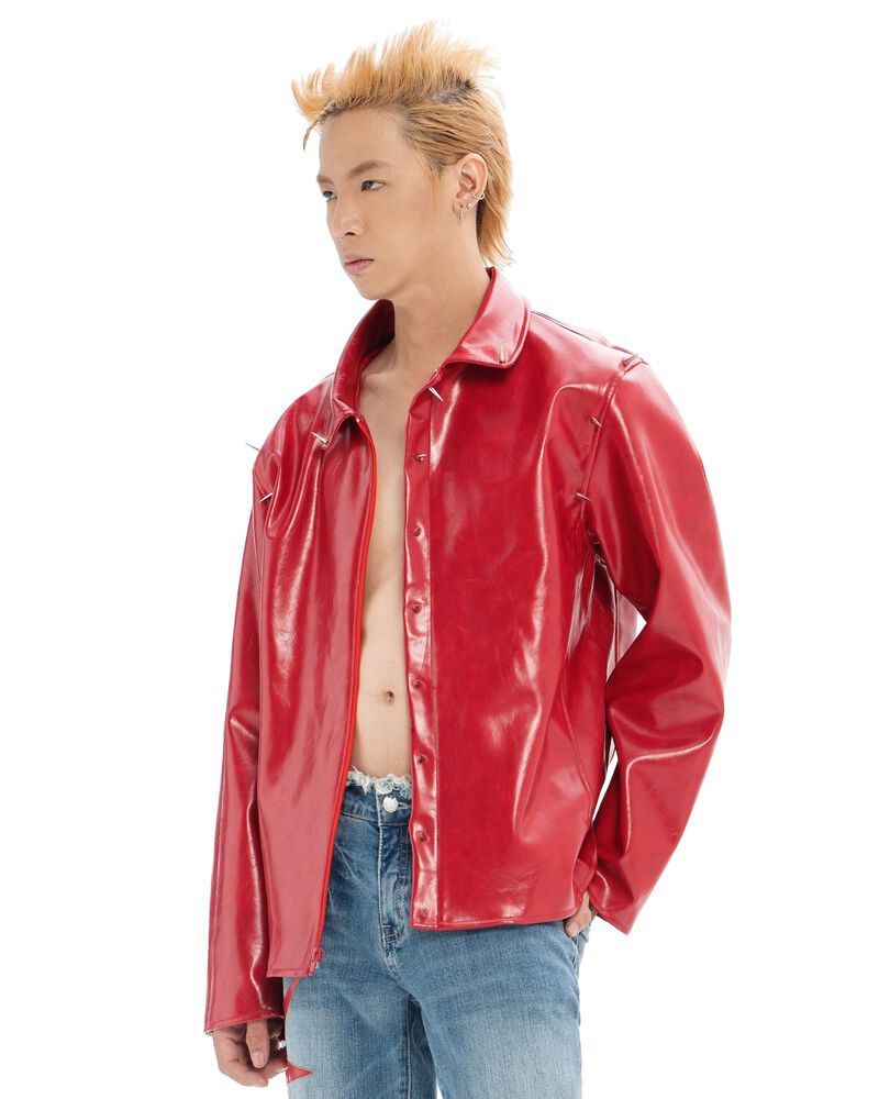 Lucifer Faux Leather Jacket