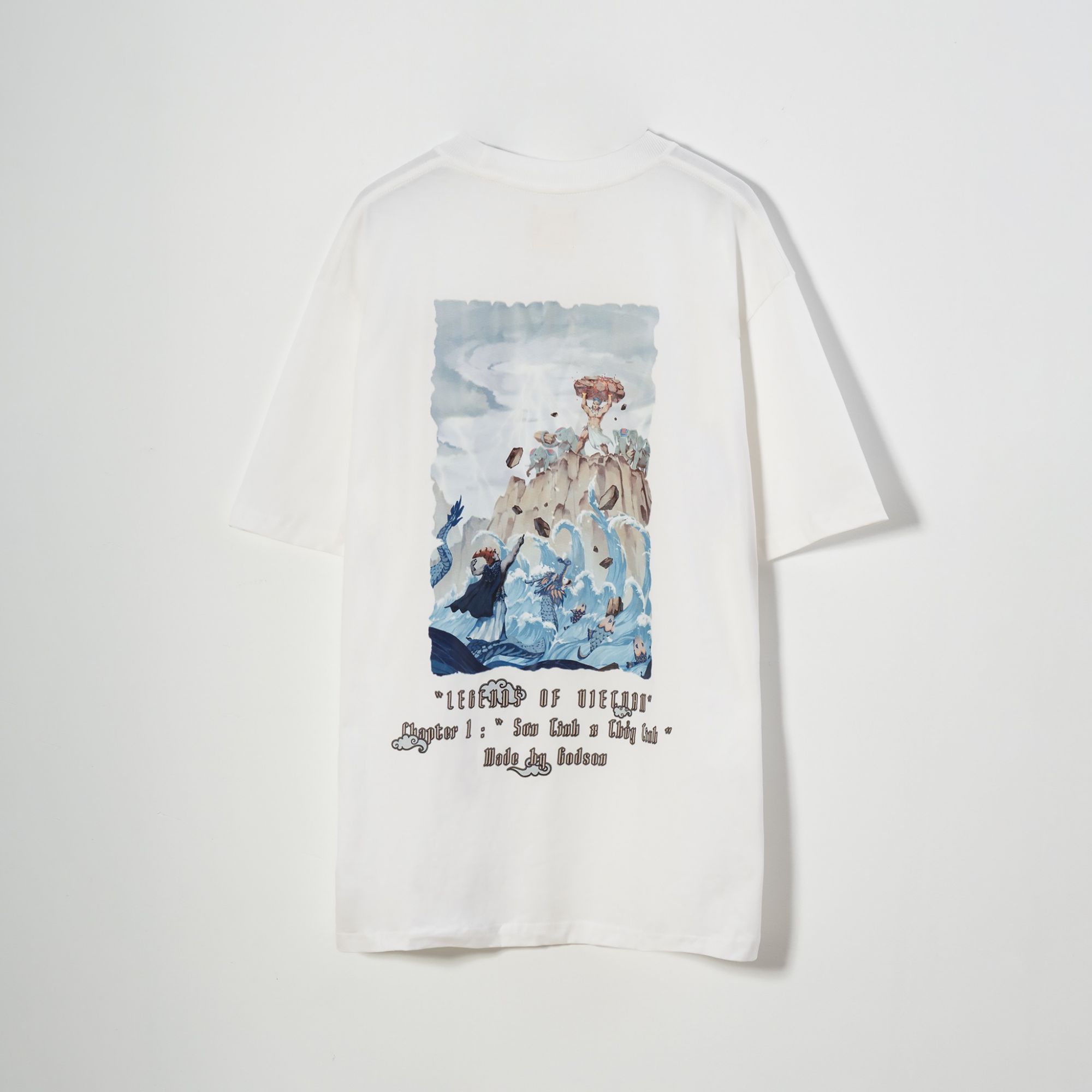 Godson Son Tinh - Thuy Tinh Tee - White