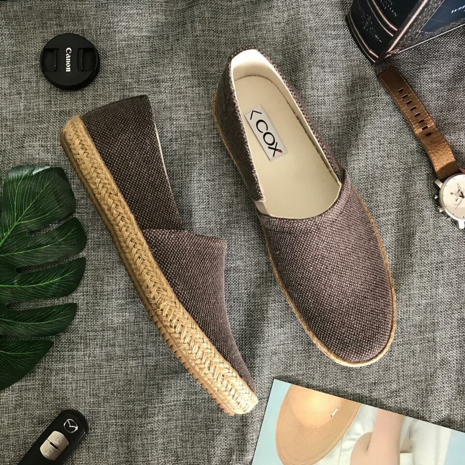 [ DINCOX ] Giày Lười Nam Nữ Cox Shoes Brown 3160