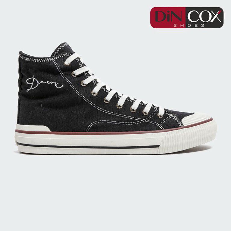 Giày Sneaker Dincox Unisex D21 Hi Black