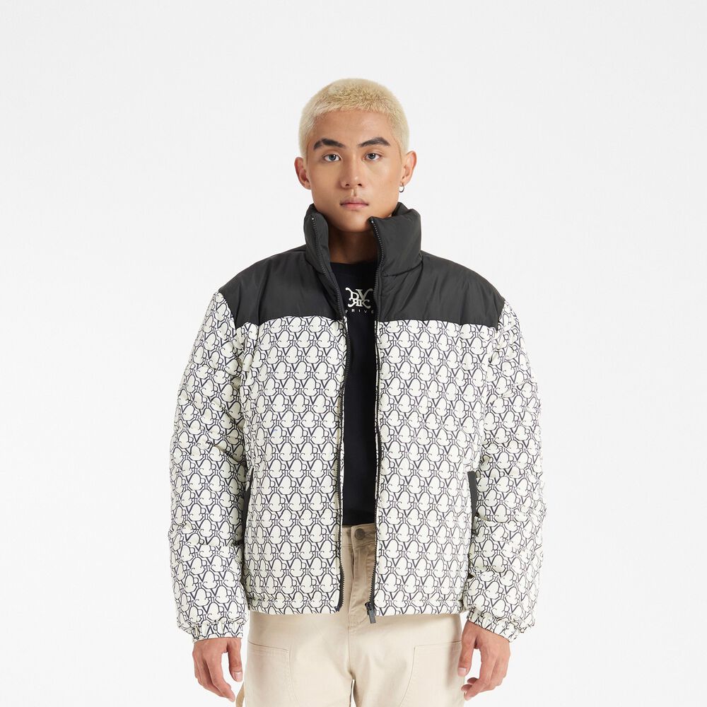 DVRK PRIVÉ MONOGRAM PUFFER JACKET