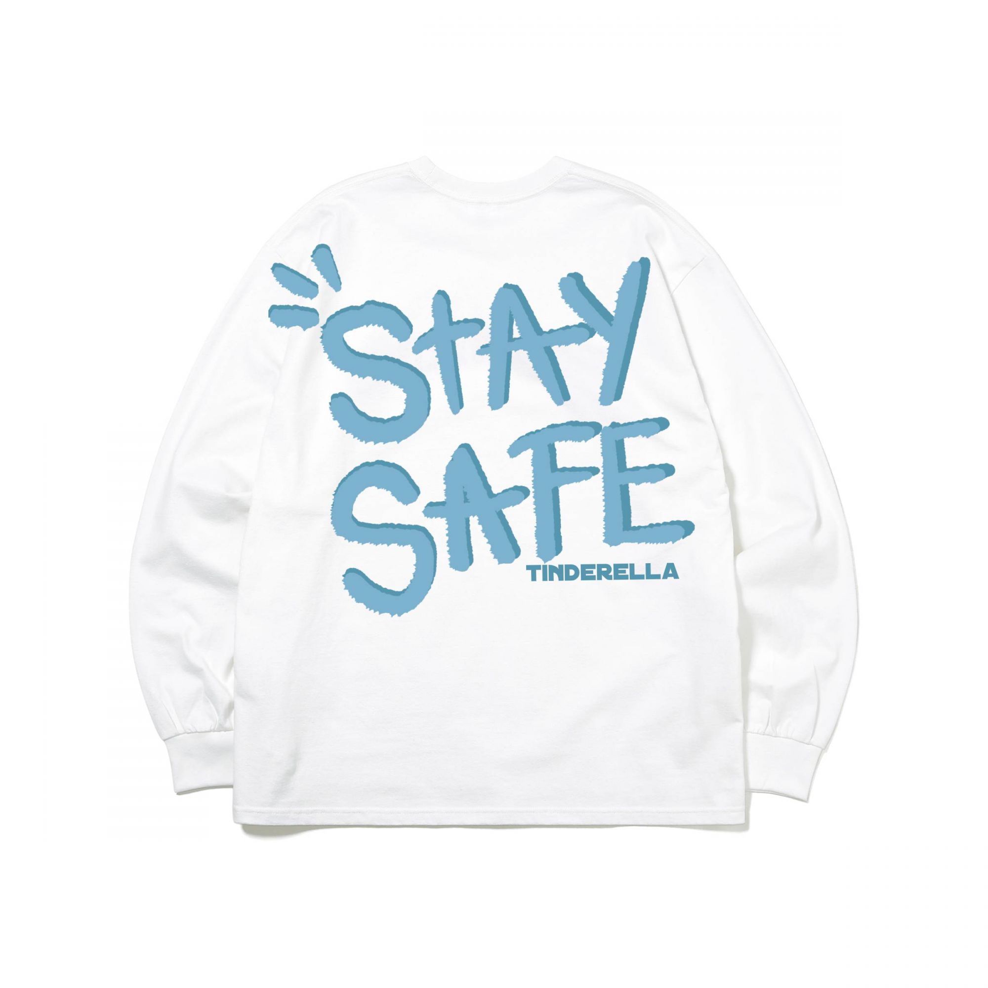 Stay Safe Long Sleeve (White)
