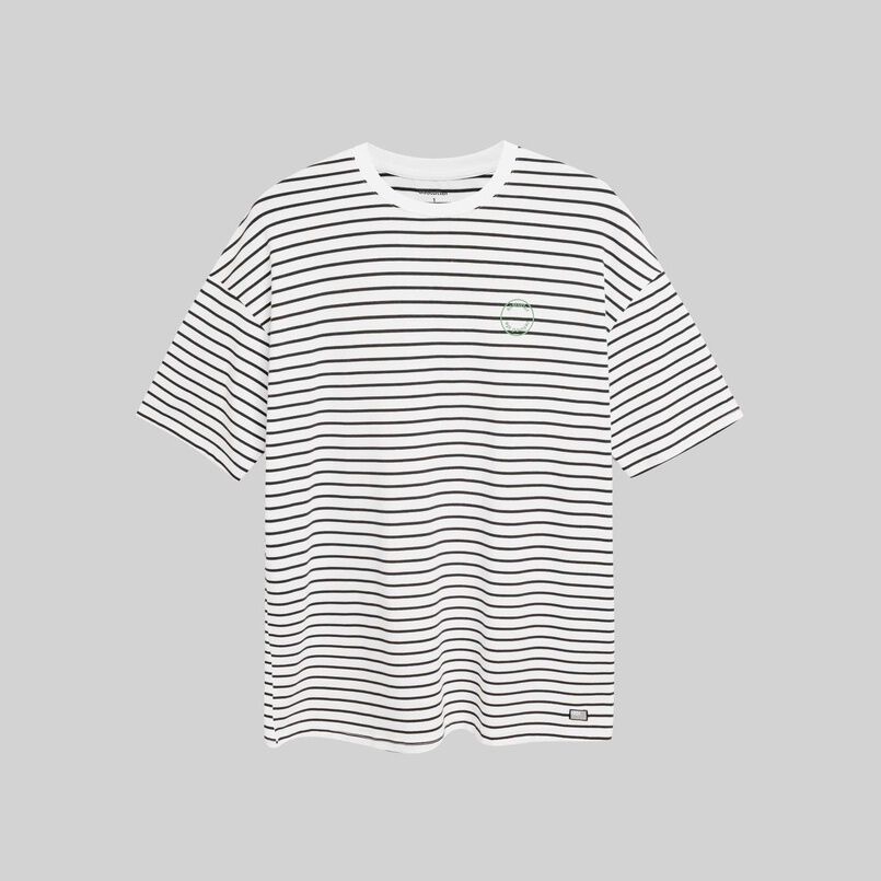 Áo Thun Nam Refined Fit SSSTUTTER Sọc Kẻ In Logo SSS STRIPED LOGO TEE