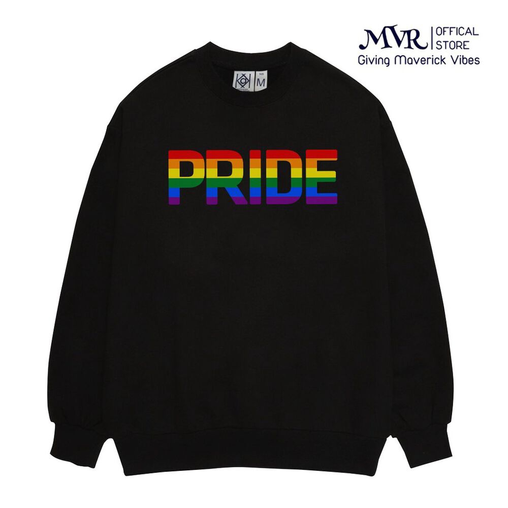 Áo Sweater Lgbt Cờ Gay Les Pede Nam Nữ Cổ Tròn Hình In Pride Tự Hào Cộng Đồng Cgioi Nhiều Màu