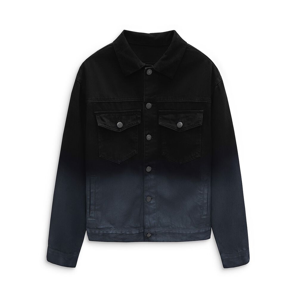 Áo Khoác Jean Regular-Fit Ombre