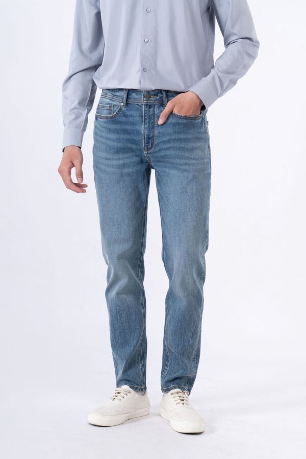 Quần Jean Trơn.Slim - 10F22DPA025