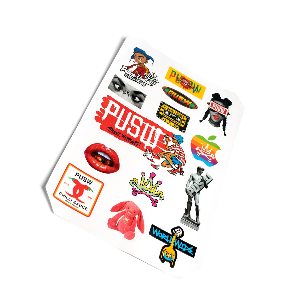 PUSW Sticker Set