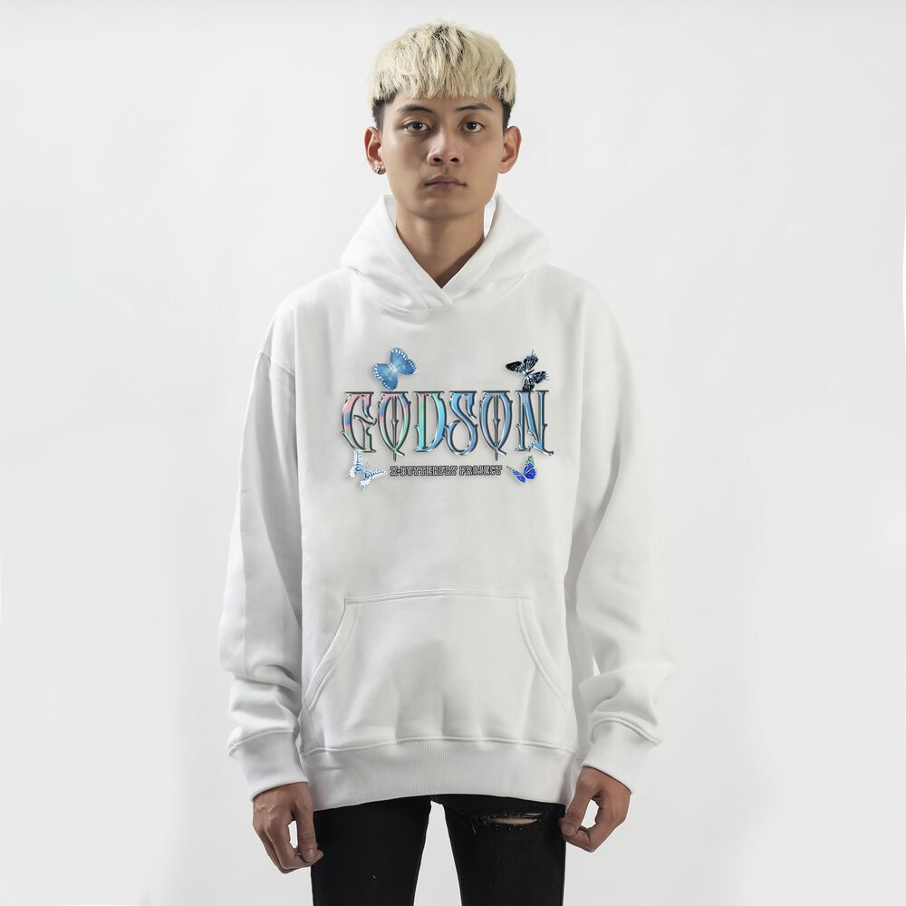 Godson X - Butterfly Hoodie ( Trắng )