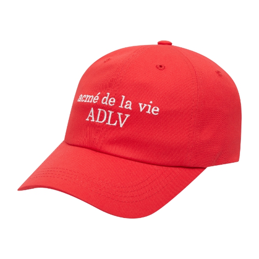 ADLV BASIC LOGO CAP RED