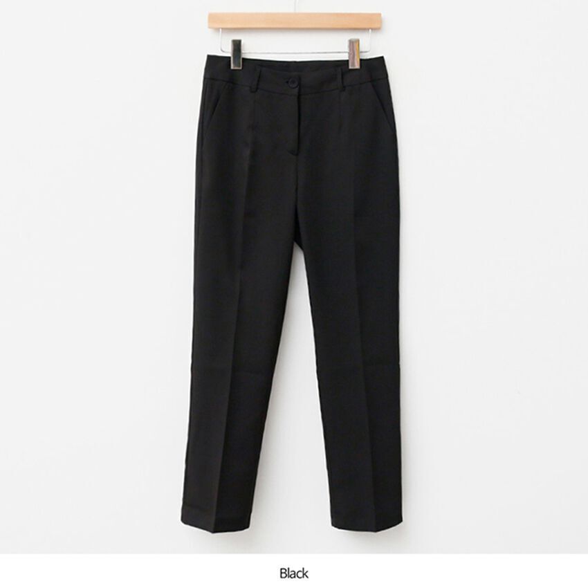 QUẦN SLACK ỐNG SUÔNG THẲNG MÀU BLACK ENVYLOOK COMFORTABLE STRAIGHT SLACKS