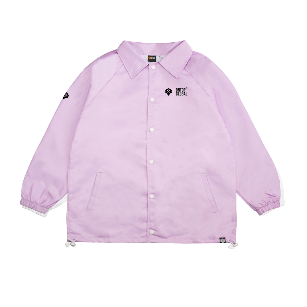 Áo Khoác Dù Unisex Basic MD Màu Hồng Tím Local Brand ONTOP